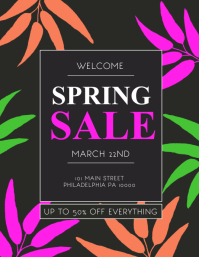 Spring Collection Sale Flyer Template | PosterMyWall