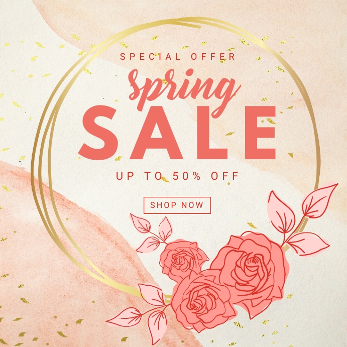 Copy of spring sale | PosterMyWall
