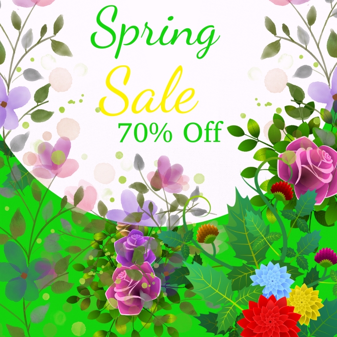Copy of spring sale | PosterMyWall
