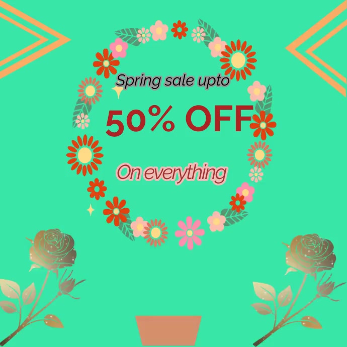 Spring sale Template | PosterMyWall