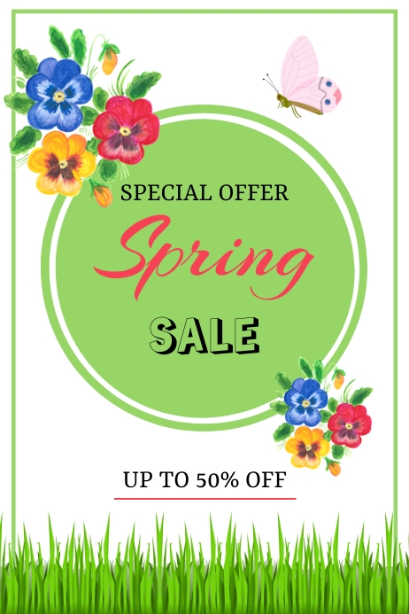 SPRING SALE Template | PosterMyWall