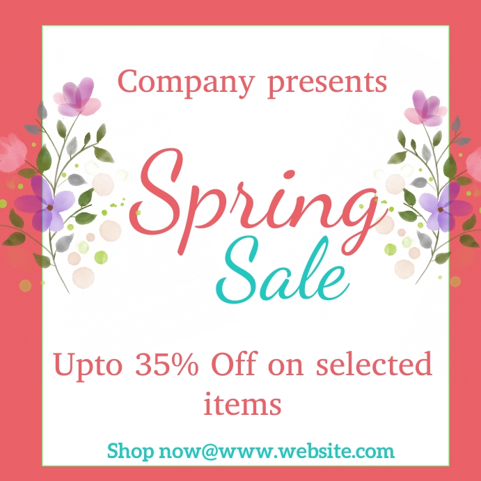 spring sale Template | PosterMyWall