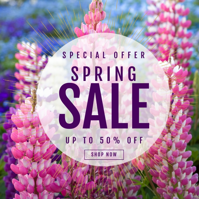 Spring Sale Template | PosterMyWall