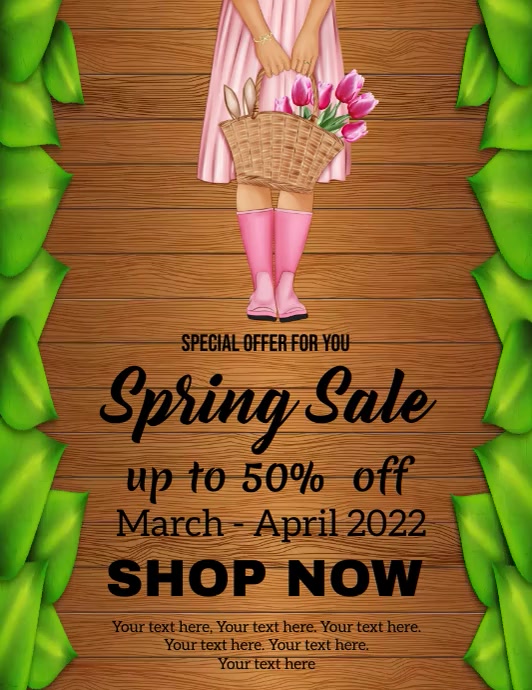 spring sale Template | PosterMyWall