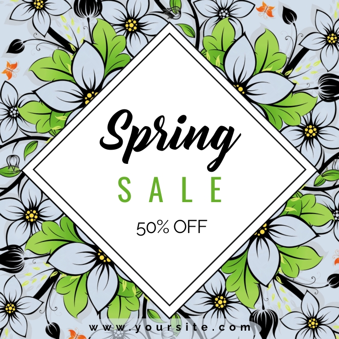 Spring SALE Template | PosterMyWall