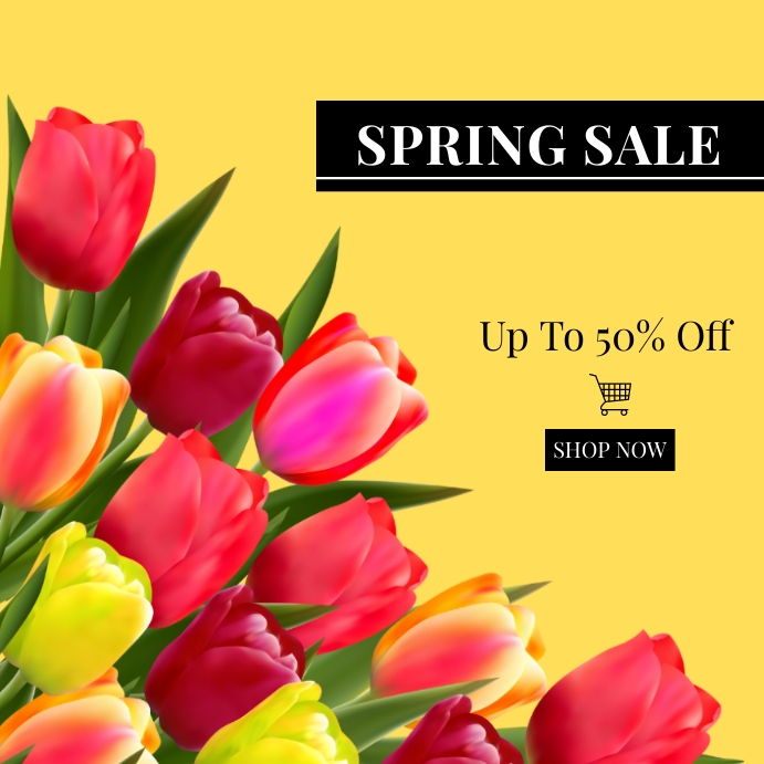 Spring Sale Template | PosterMyWall