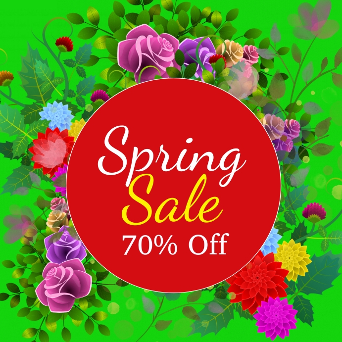 spring sale Template | PosterMyWall
