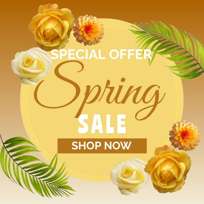 SPRING SALE Template | PosterMyWall