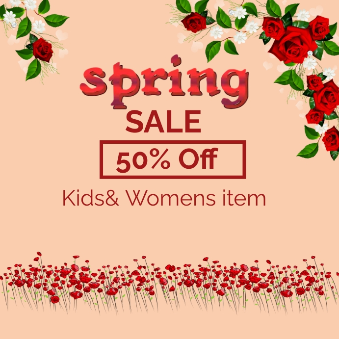 spring sale Template | PosterMyWall