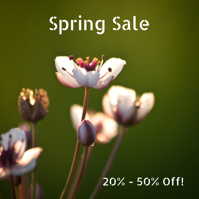 Copy of Spring Sale Event Flyer | PosterMyWall
