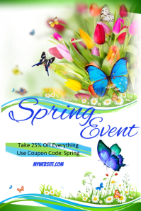 Spring Sale Event Flyer Template | PosterMyWall