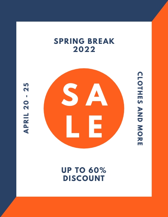 Spring Sale Flyer Template | PosterMyWall