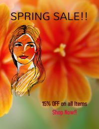 Spring Vibe Flyer Template | PosterMyWall