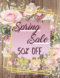 Spring Collection Sale Flyer Template | PosterMyWall