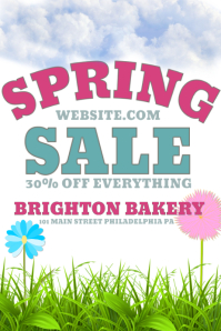 Spring Sale Event Flyer Template | PosterMyWall