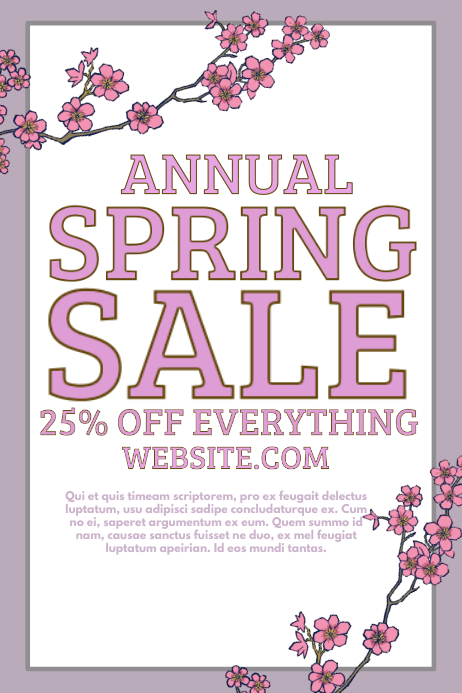 Spring Sale | PosterMyWall