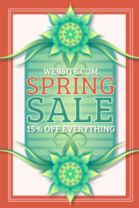 Spring Sale Event Flyer Template | PosterMyWall