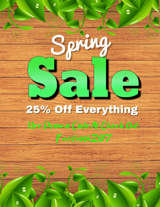 Spring Sale Template | PosterMyWall