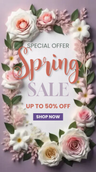 Spring Sale Ad Flyer Template | PosterMyWall