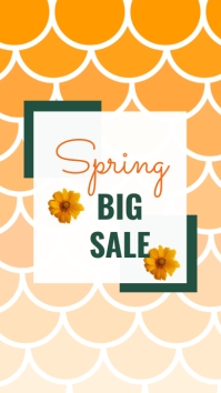 Yellow spring break Instagram story Template | PosterMyWall