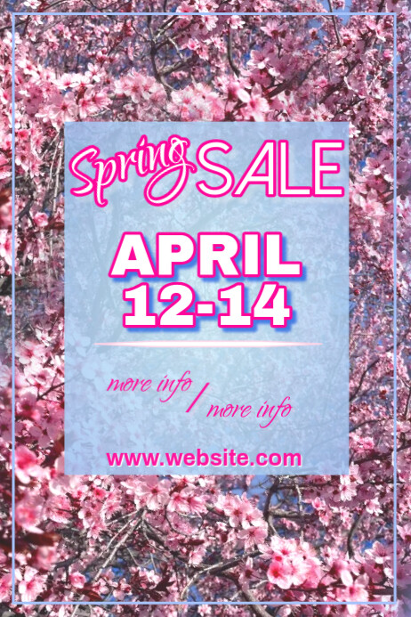 Spring Sale Poster Template | PosterMyWall