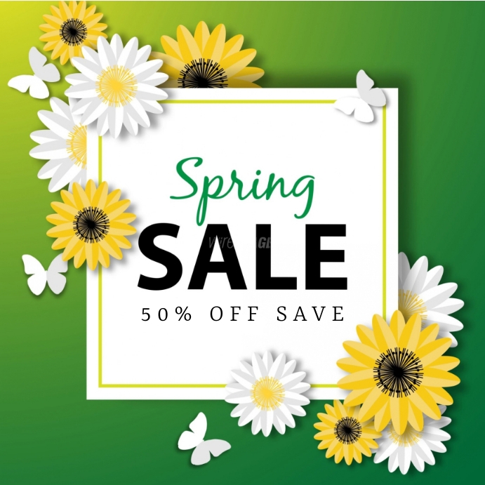 SPRING SALE POSTER Template | PosterMyWall
