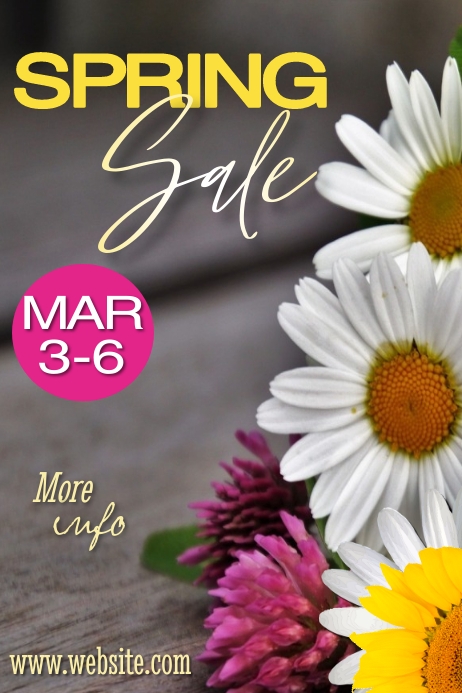 Copia de Spring Sale Poster | PosterMyWall