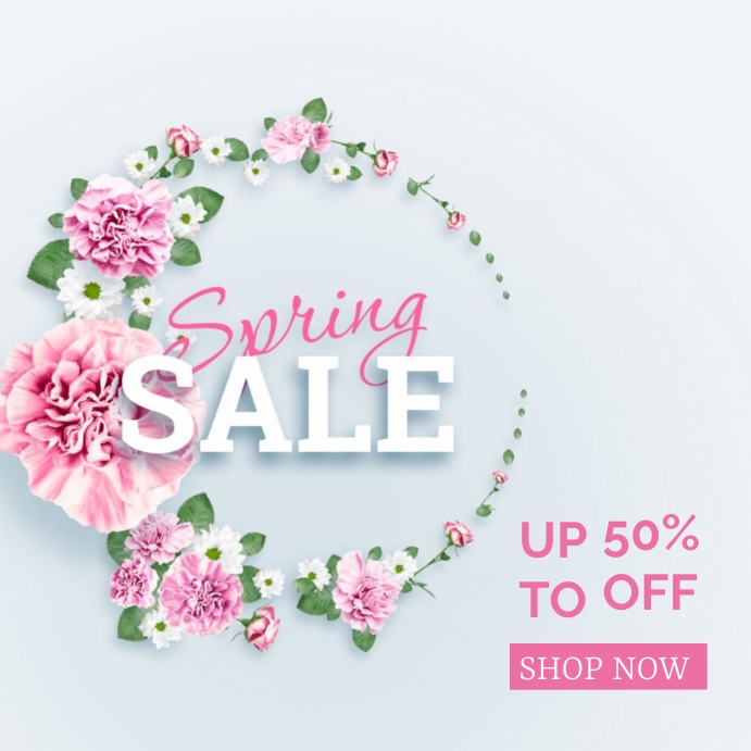 SPRING SALE POSTER Template | PosterMyWall