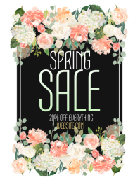 Spring Collection Sale Flyer Template | PosterMyWall