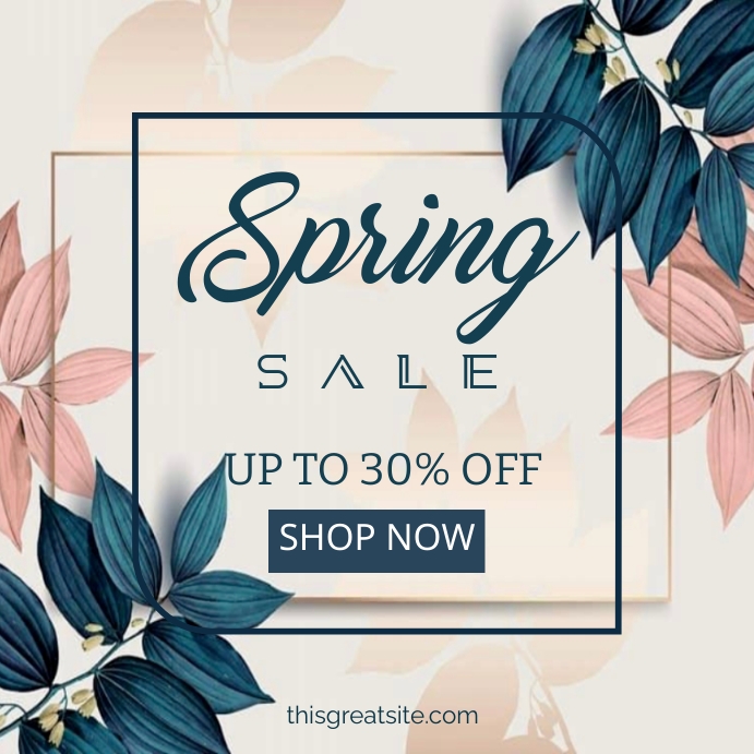 Spring Sale Template | PosterMyWall