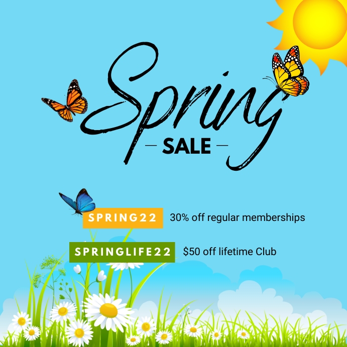 Copy of Spring Sale Templates | PosterMyWall