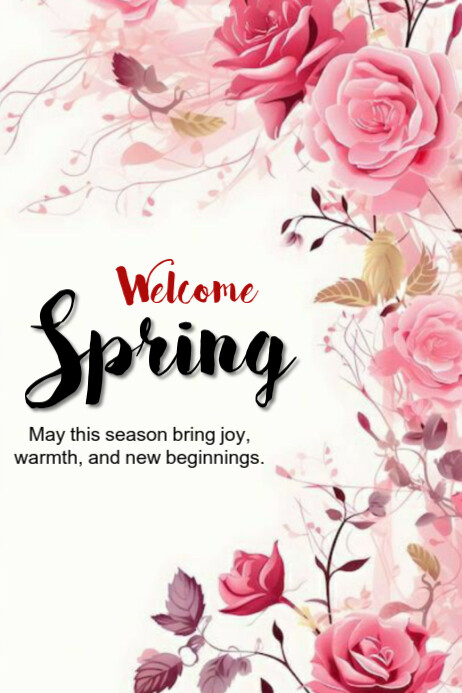 Spring Season Template | PosterMyWall