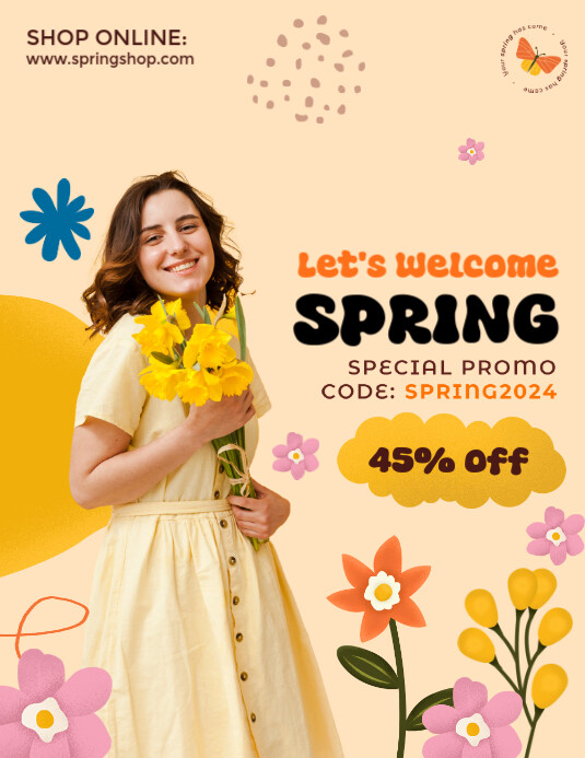 Spring season poster template | PosterMyWall