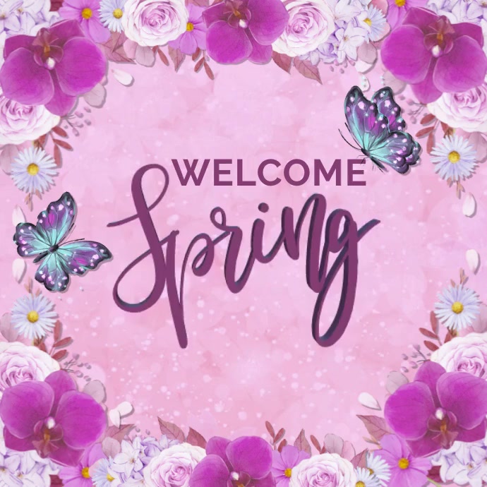 Spring Social Media Ad Template | PosterMyWall