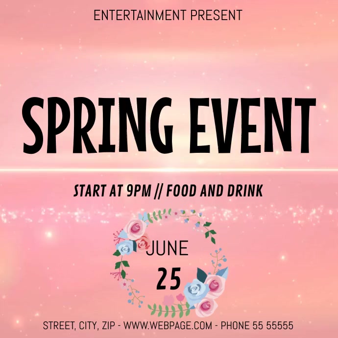 Spring square Template | PosterMyWall