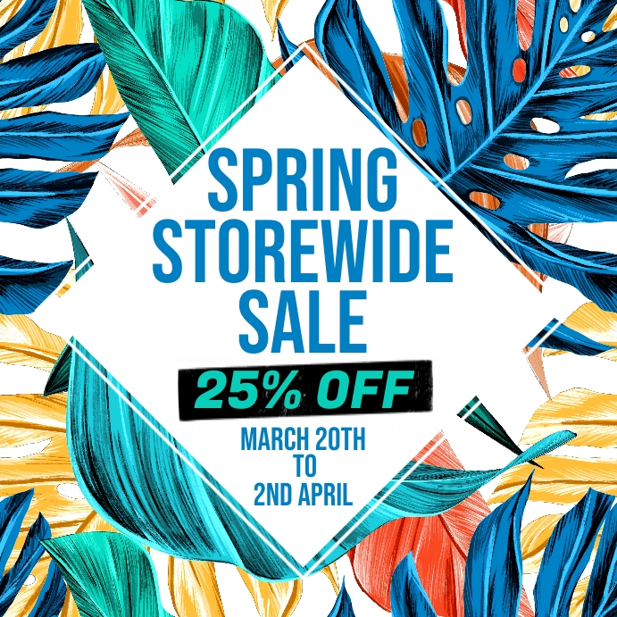 Spring Storewide Sale Template | PosterMyWall
