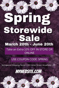 Spring Sale Event Flyer Template | PosterMyWall