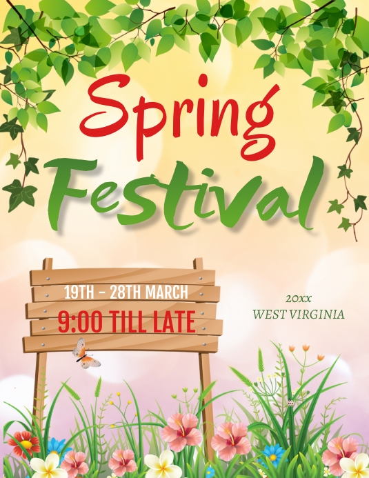 Copy of Spring Template | PosterMyWall