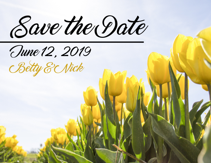 Spring Wedding Template | PosterMyWall