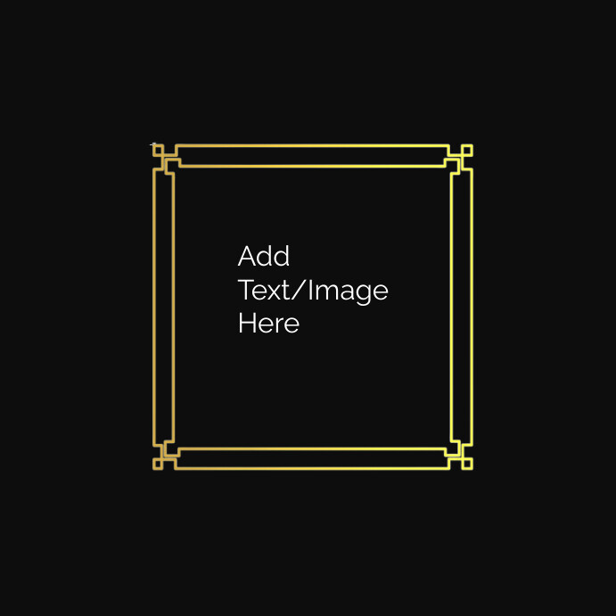 SQUARE FRAME TEMPLATE | PosterMyWall