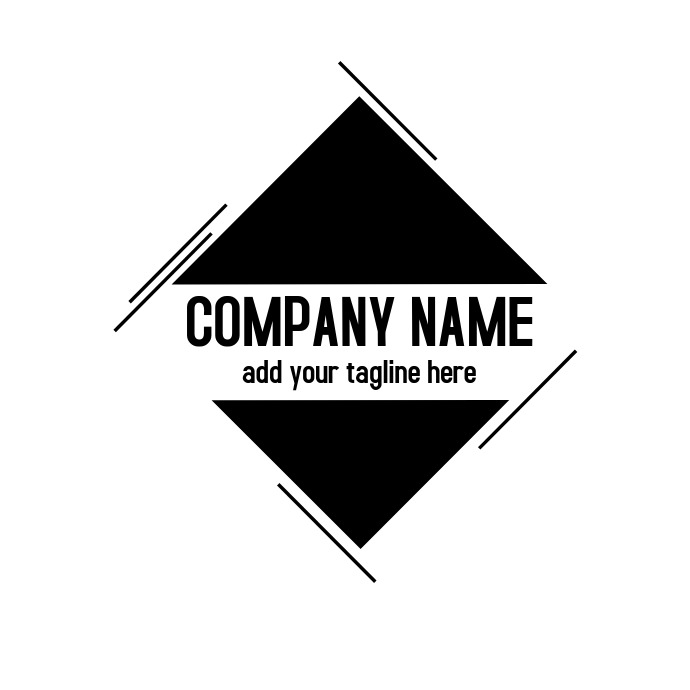 Square geometric logo Template | PosterMyWall