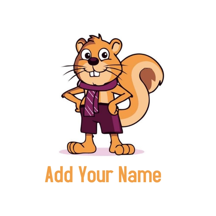 Squirrel Logo Mascot For Esport / gamer Template | PosterMyWall