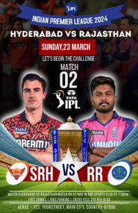 Ipl 2025 Template | PosterMyWall