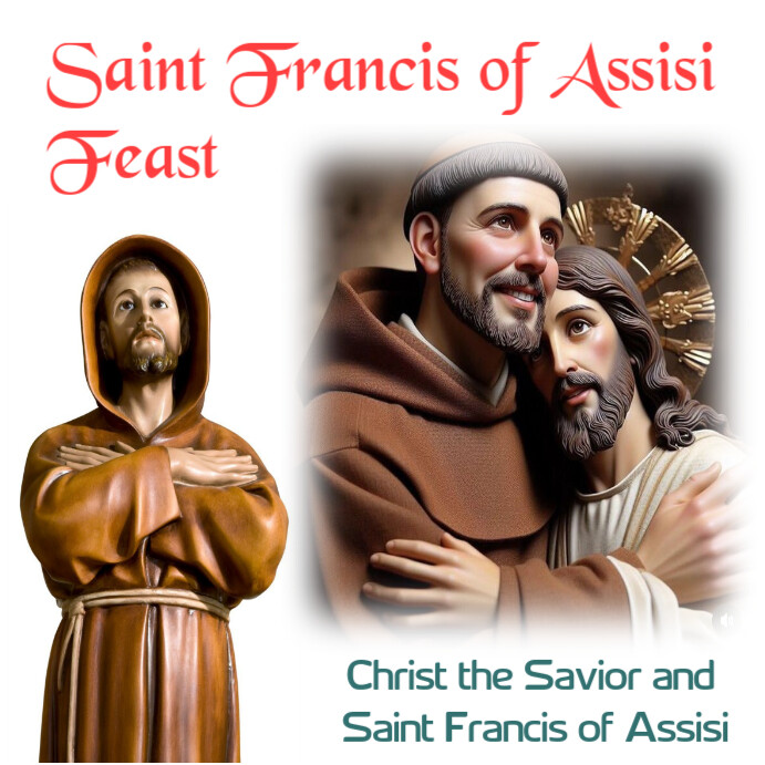 St Francis of Assisi Feast Template | PosterMyWall