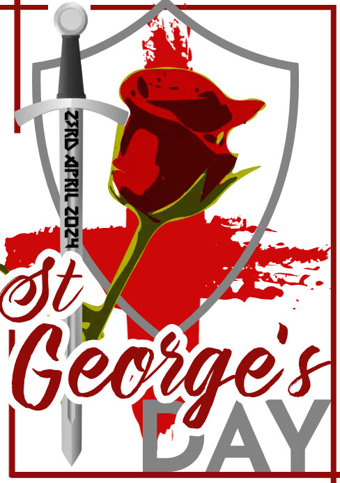 St George's Day - 23rd April 2024 Template | PosterMyWall