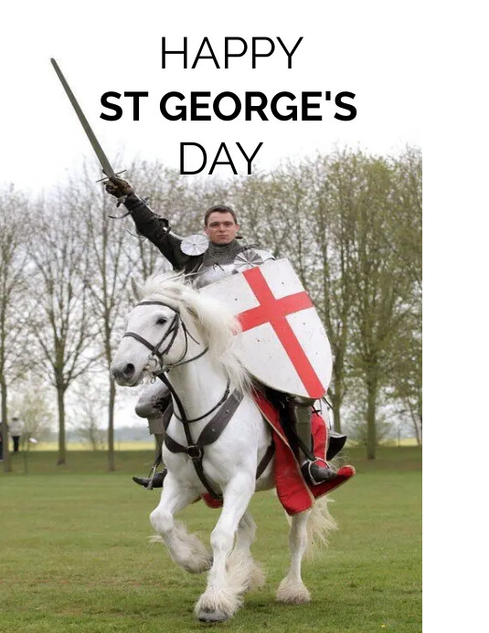 St George's day Template | PosterMyWall