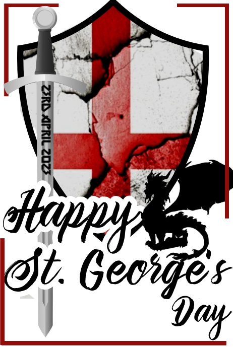 St George's Day Template | PosterMyWall