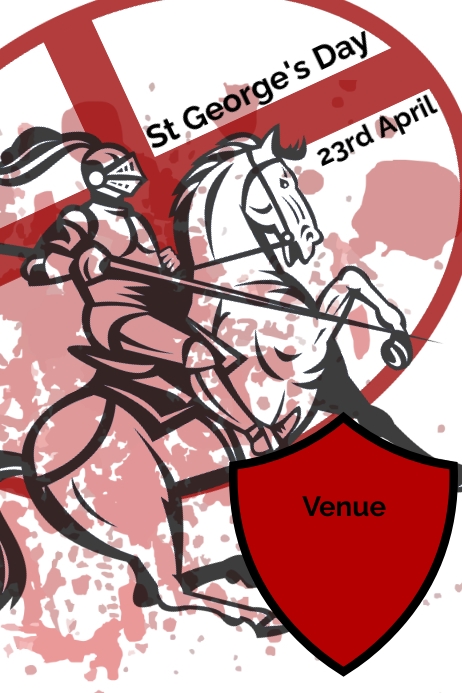 St George's Day Template | PosterMyWall
