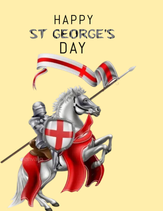 St George's day Template | PosterMyWall