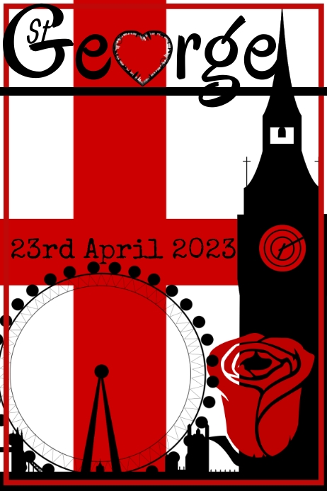 Copy of St George - England | PosterMyWall